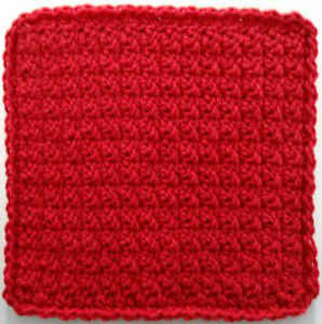 Ravelry: Basic Red Dishcloth pattern by Maggie Weldon