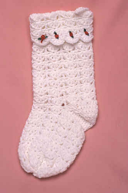 Ravelry: Lace Stocking pattern by Maggie Weldon