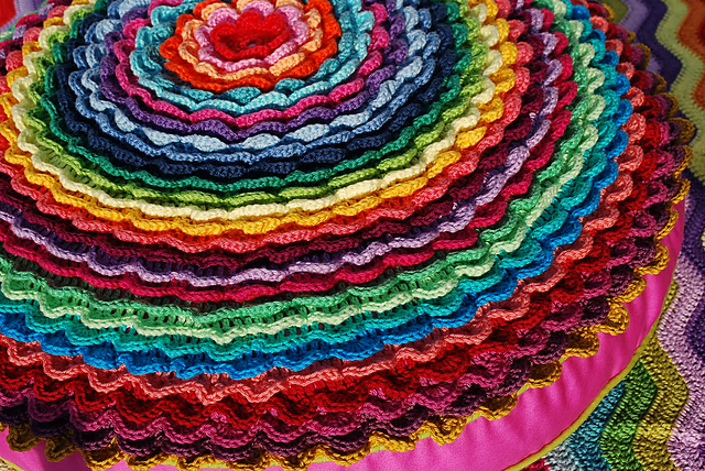 Ravelry: Sunflower Circle Block pattern by Wolletjes Shop