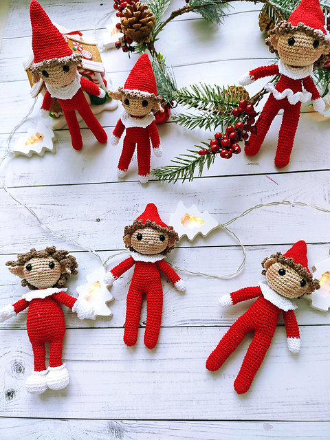 Ravelry: Christmas Elf 7 inch pattern by Olga Filatova