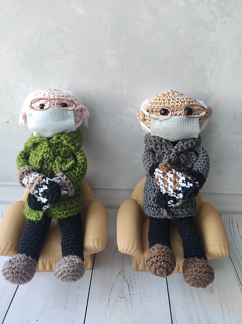 Ravelry: BERNIE SANDERS doll pattern by Olga Filatova