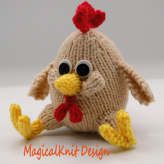 Ravelry: Jojo the chicken pattern by Cristina Tonarelli