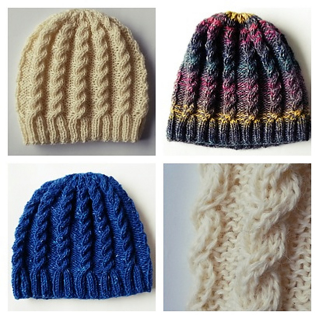 Ravelry: Classic Cable Beanie pattern by Máirín Ní Dhonncha