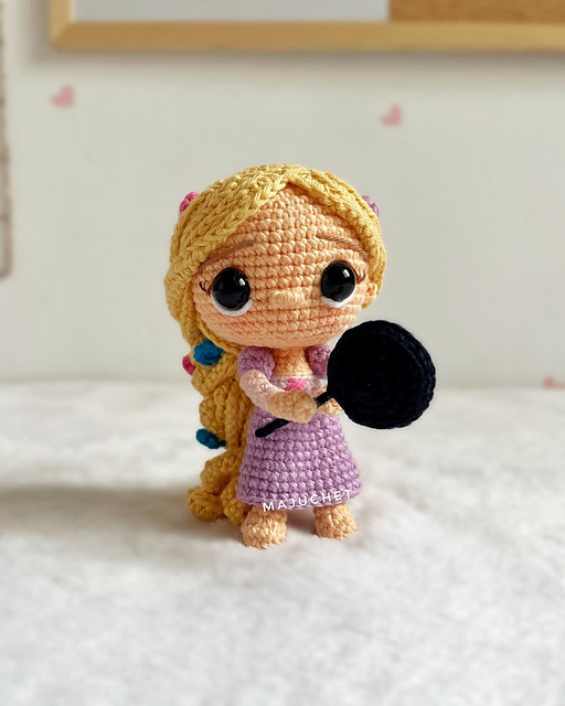 Ravelry: Princesa Rapunzel pattern by Yhialina Navarro