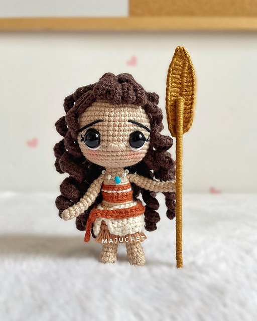 Ravelry: Princesa Moana pattern by Yhialina Navarro