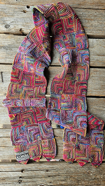 Ravelry: Basic Squares Scarf pattern by Maie Landra