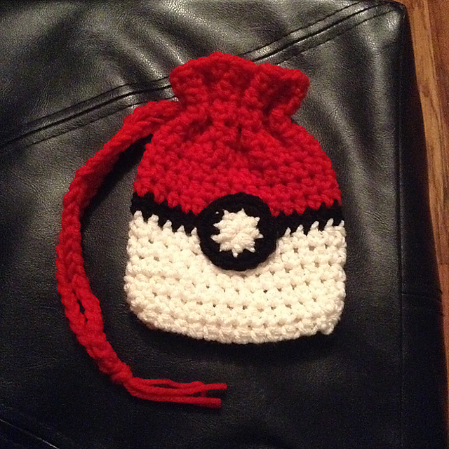 Ravelry: Pokemon Inspired Card Deck Bag pattern by Makenzie Whitlock