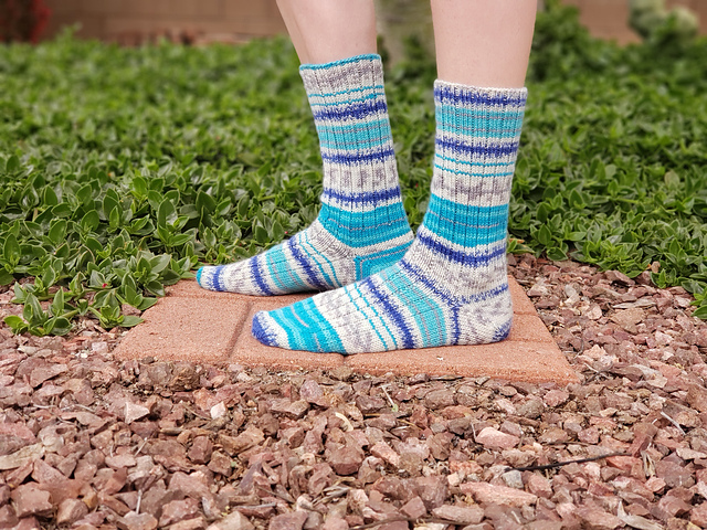 Ravelry: Line Drawing Socks pattern by The Chilly Dog
