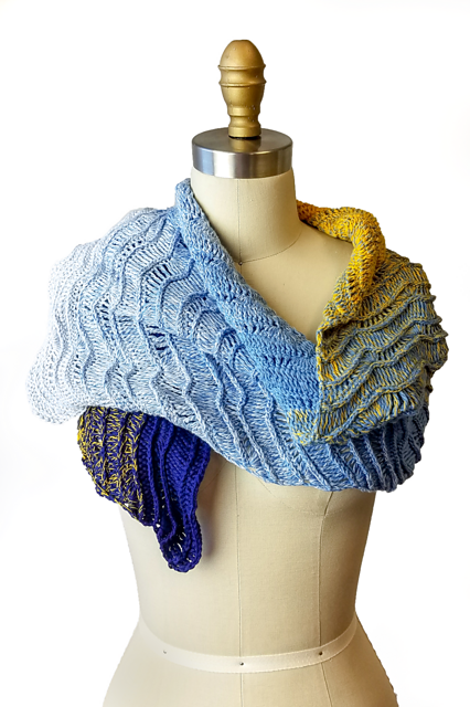 Ravelry: Puget Sound Waves pattern by Jennifer Burt
