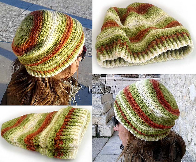 Ravelry: Slouchy hat pattern by CraftyLady
