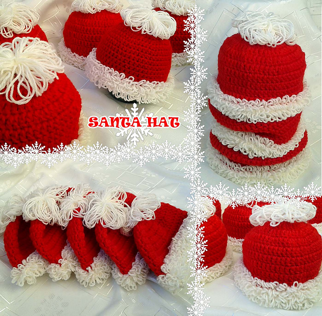 Ravelry: Santa Claus hat pattern by CraftyLady