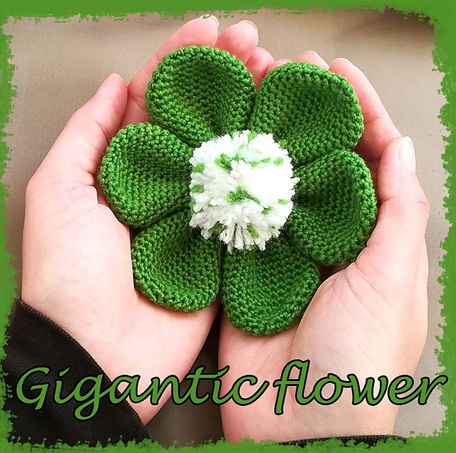 Ravelry: Gigantic flower pattern by CraftyLady