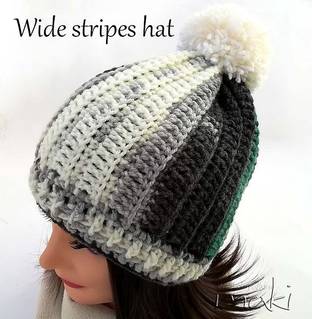 Ravelry: Wide stripes pattern by CraftyLady
