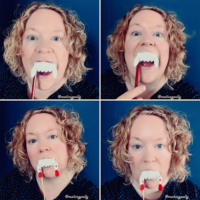 Ravelry: Vampire Fangs pattern by Pauline Morgan