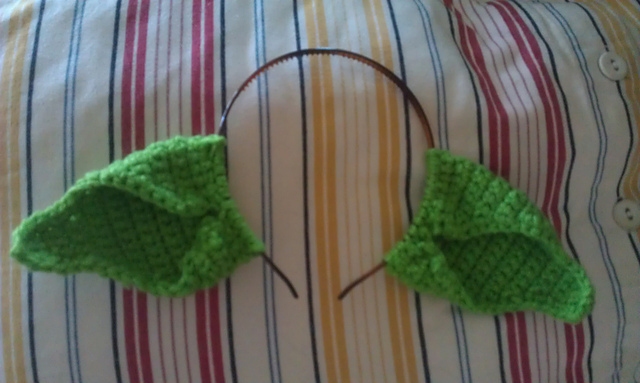 Ravelry: Yoda ears pattern by Madeleine Cantu