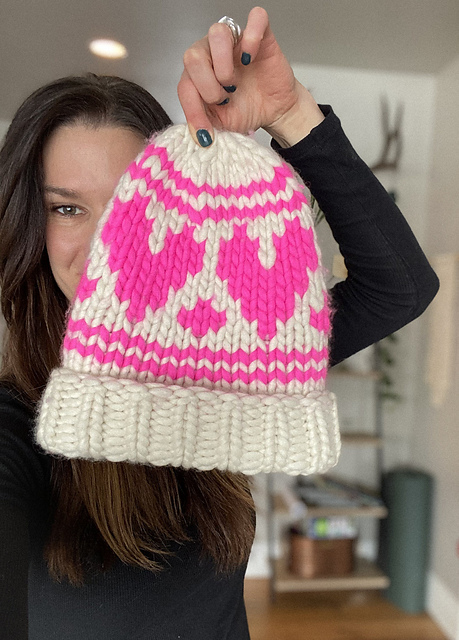 Ravelry: A Thing Called Love Beanie pattern by Mallory Kadlec