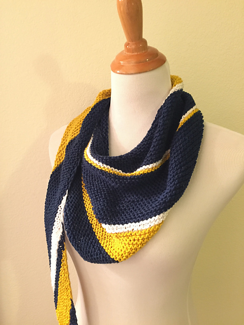 Ravelry: Game Day Scarf pattern by Lori Kaake