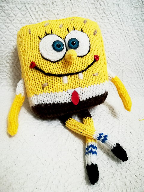Ravelry: SpongeBob pattern by Olga Chepizhnaya