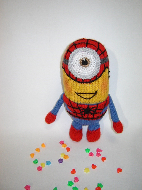 Ravelry: Knitted spider minion pattern by Olga Chepizhnaya