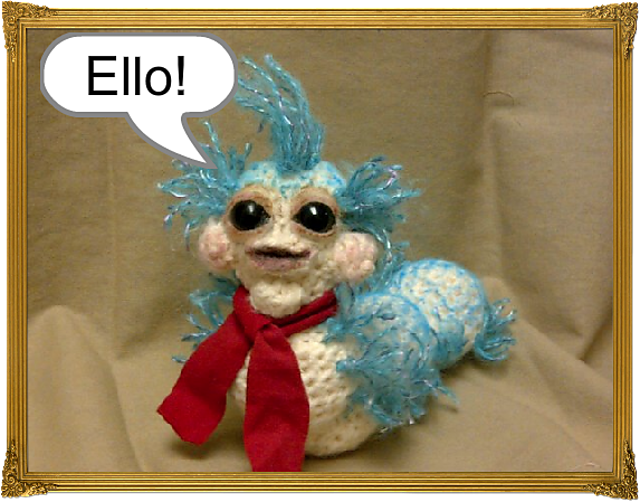 Ravelry: Worm from Labyrinth pattern by FoxyBlue on Craftster