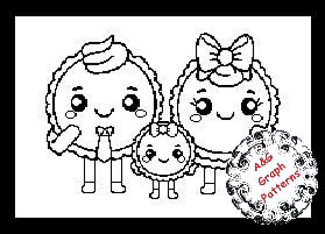 Ravelry: Happy Pie Family IK pattern by Cora E. Fletcher