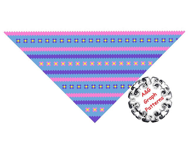 Ravelry: Easter Egg Shawl c2c pattern by Cora E. Fletcher