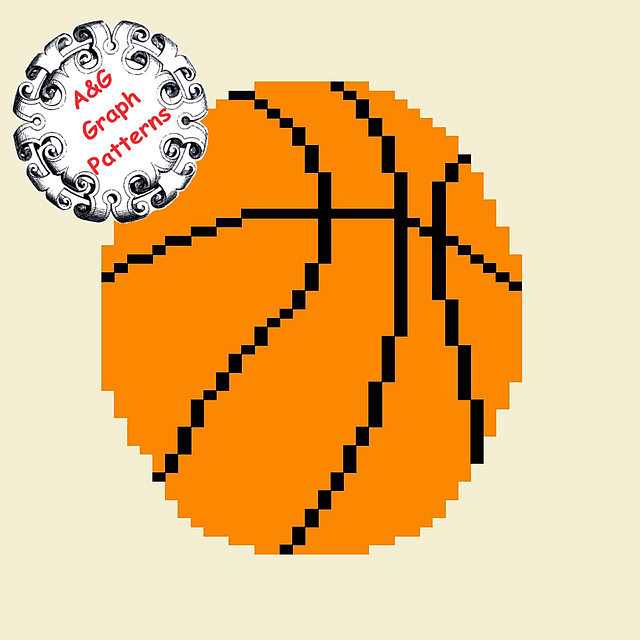 Ravelry: Basketball #2 IK pattern by Angela Foster