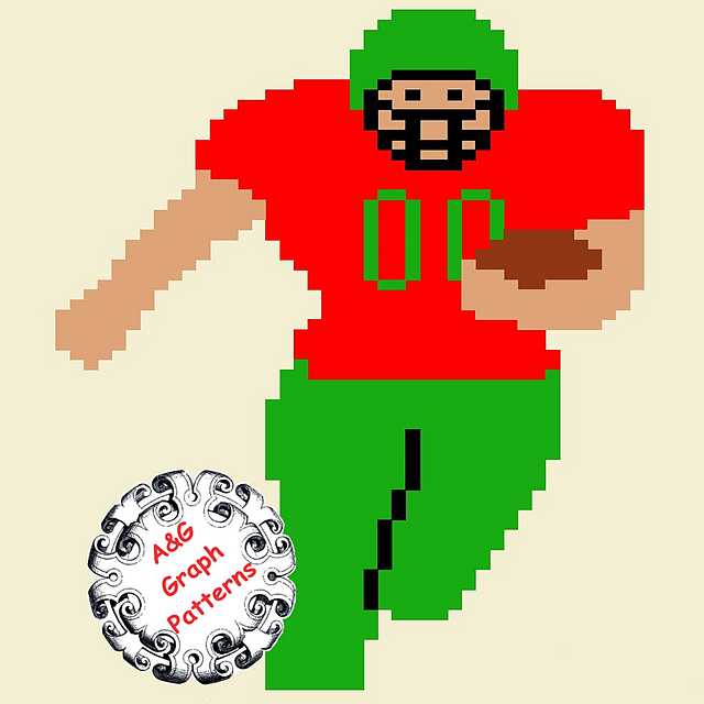 Ravelry: Football Player #2 SC pattern by Angela Foster