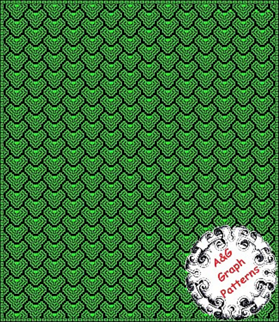 Ravelry: Dragon Scales IDC pattern by Angela Foster