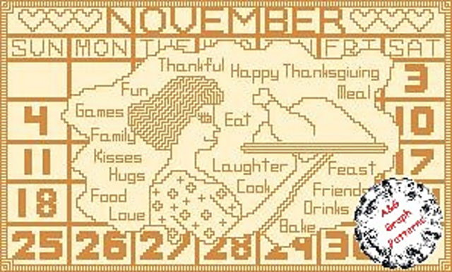 Ravelry: Thankful Thanksgiving MO pattern by Angela Foster