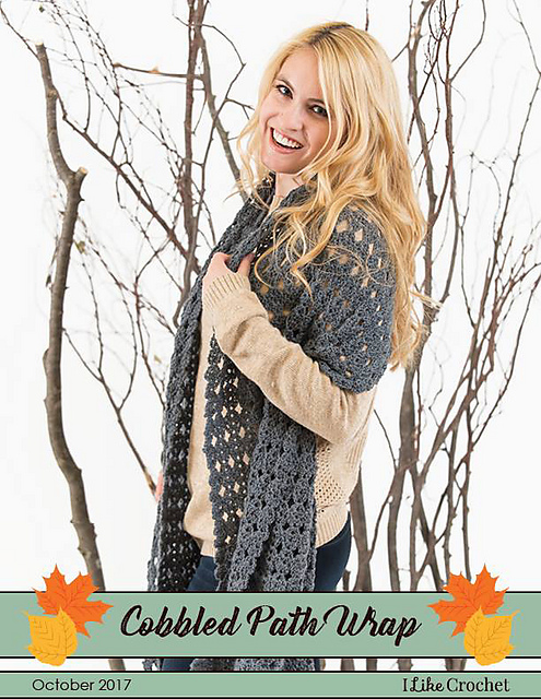 Ravelry: Cobbled Path Wrap pattern by Andee Graves