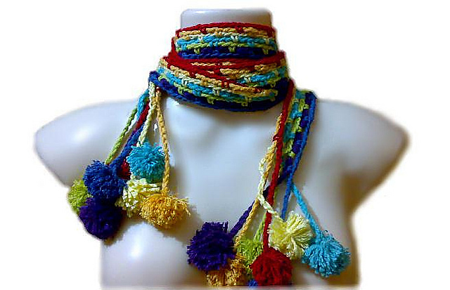 Ravelry: Hippie Chick Scarf pattern by Mamta Motiyani