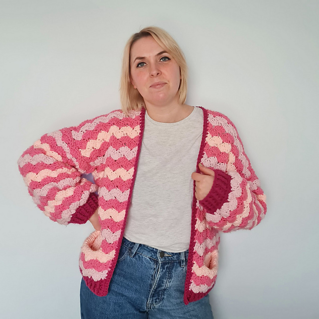 Ravelry: Rebel Shell Cardi pattern by Lauren Willis