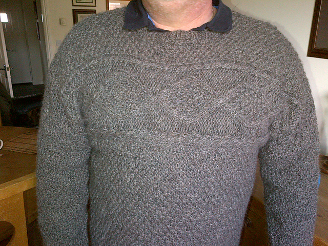 Ravelry: Cable Panel Sweater pattern by Sirdar
