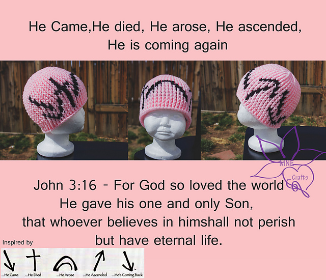 Ravelry: Easter Symbols Hat pattern by Manda Nicole