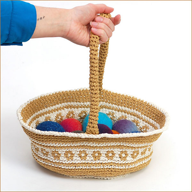 Ravelry: Springtime Basket pattern by Amanda Mannas