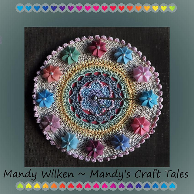 Ravelry: Tea Time Meringue Clock pattern by Mandy Wilken