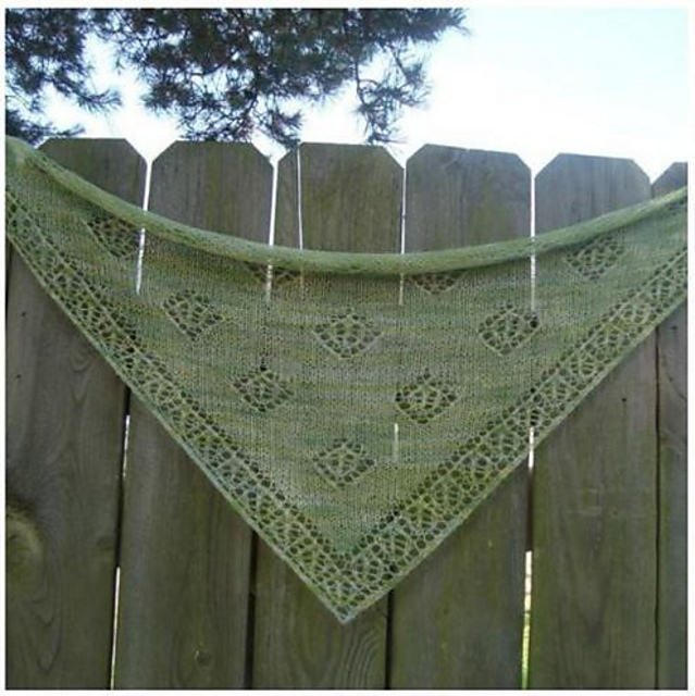 Ravelry: Forest canopy shawl pattern by Slipknot Designs