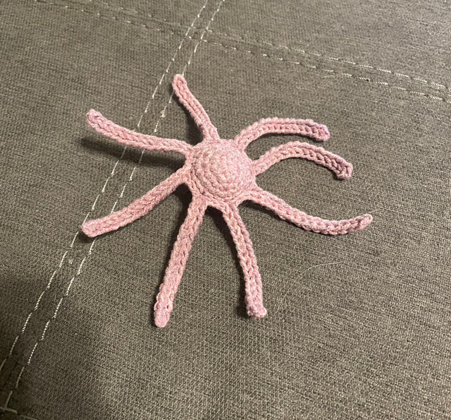 Ravelry: Captain Blackberry's Spider Cat Toy pattern by Lydia Gates