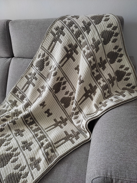 Ravelry: Manta guau pattern by Moltes troques