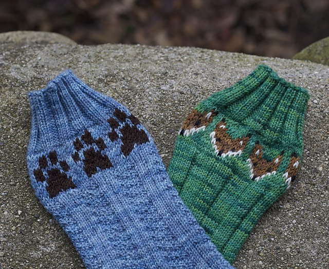 Ravelry: The Fox and the Hound's Feet pattern by Mara Jessup