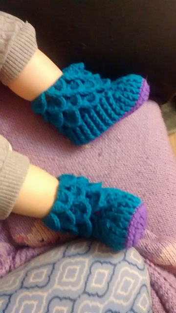 Ravelry: toddler crocodile stitch boots pattern by Melissa Elmer