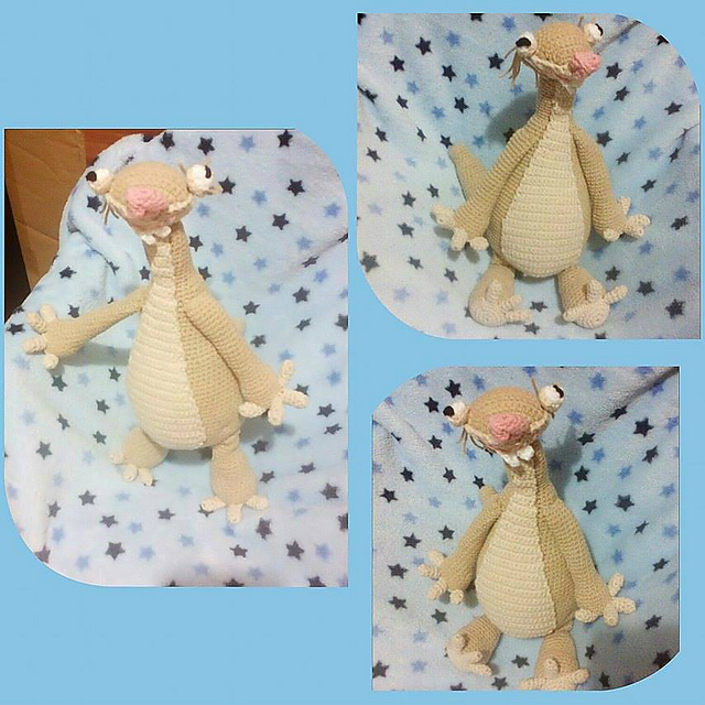 Ravelry: Sid from Ice Age pattern by Maria Kezsmarki