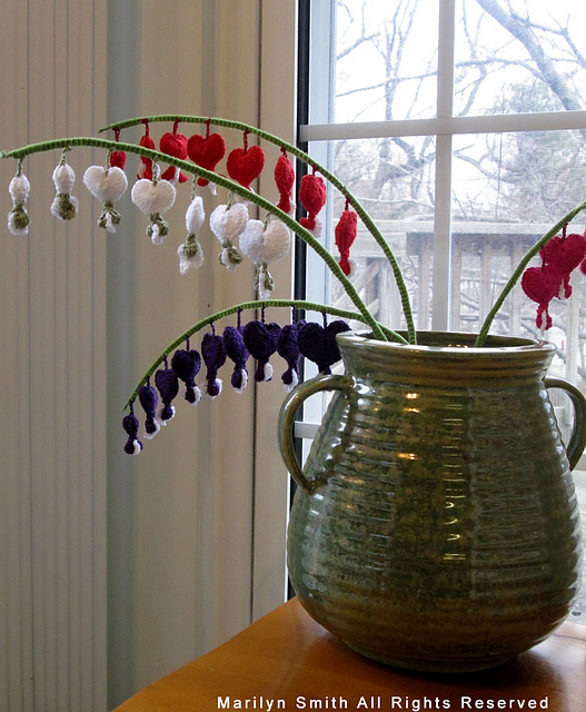 Ravelry: Bleeding Heart pattern by Marilyn Smith