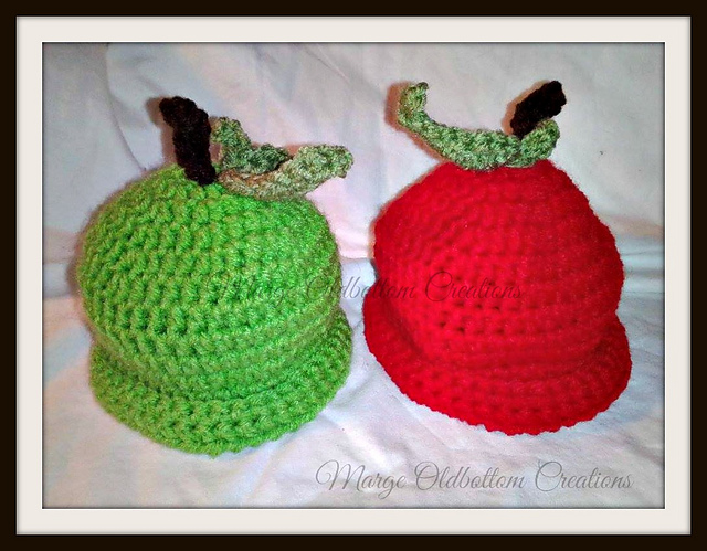 Ravelry: Little Apple Hat pattern by Marge Oldbottom