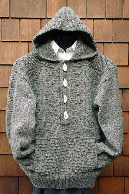 Ravelry: Mari Sweaters MS 165 Hooded Placket Pullover pattern by Mari ...