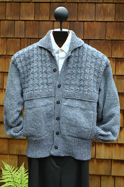 Ravelry: Yoke Pattern Jacket pattern by Mari Dembrow