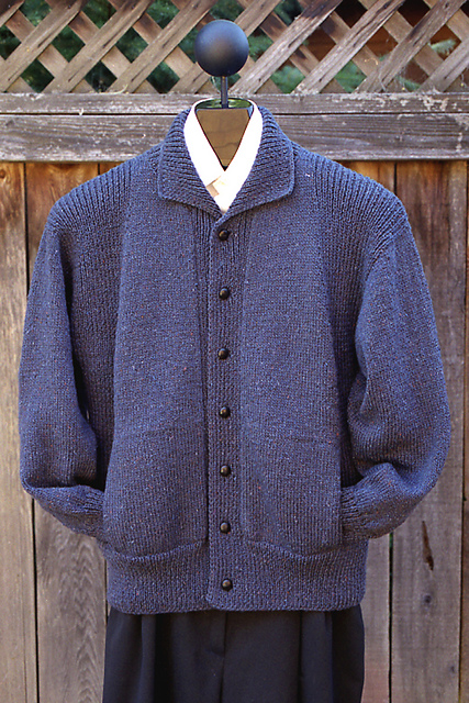 Ravelry: Rib Panel Jacket pattern by Mari Dembrow