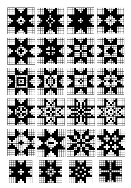 Ravelry: Star pattern by Maria Gullberg