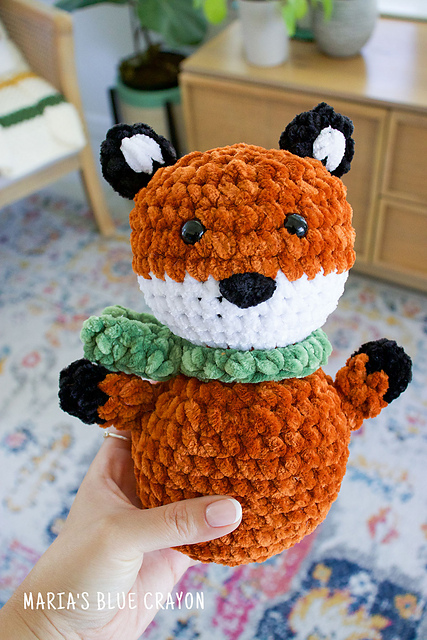 Ravelry: Fox Amigurumi pattern by Maria's Blue Crayon